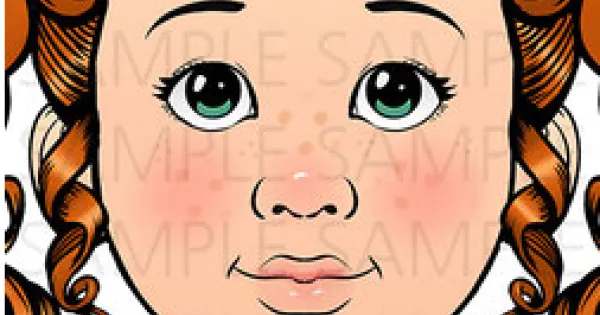 Sparkling Face Practice Board - Nina