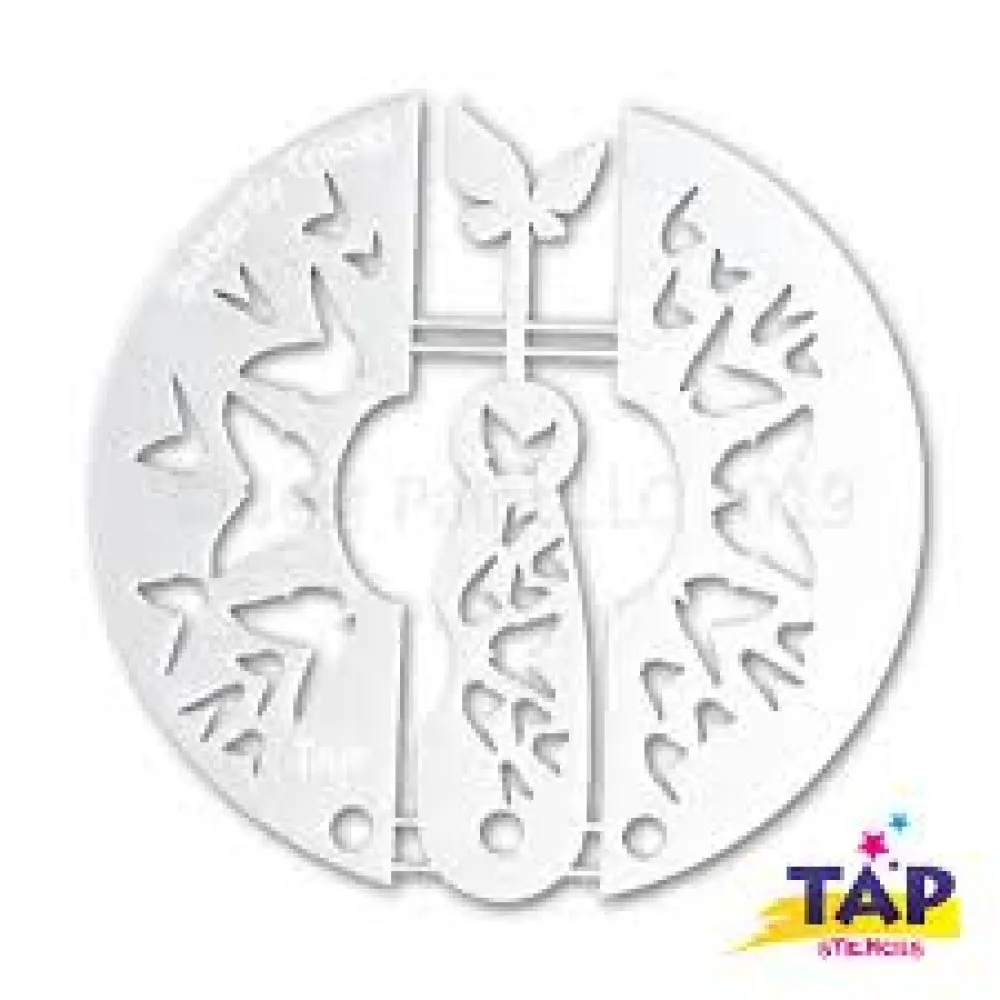 Trilogy Tap Stencil Butterfly