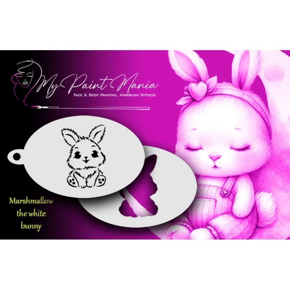 My Paint Mania Marshmellow the white bunny