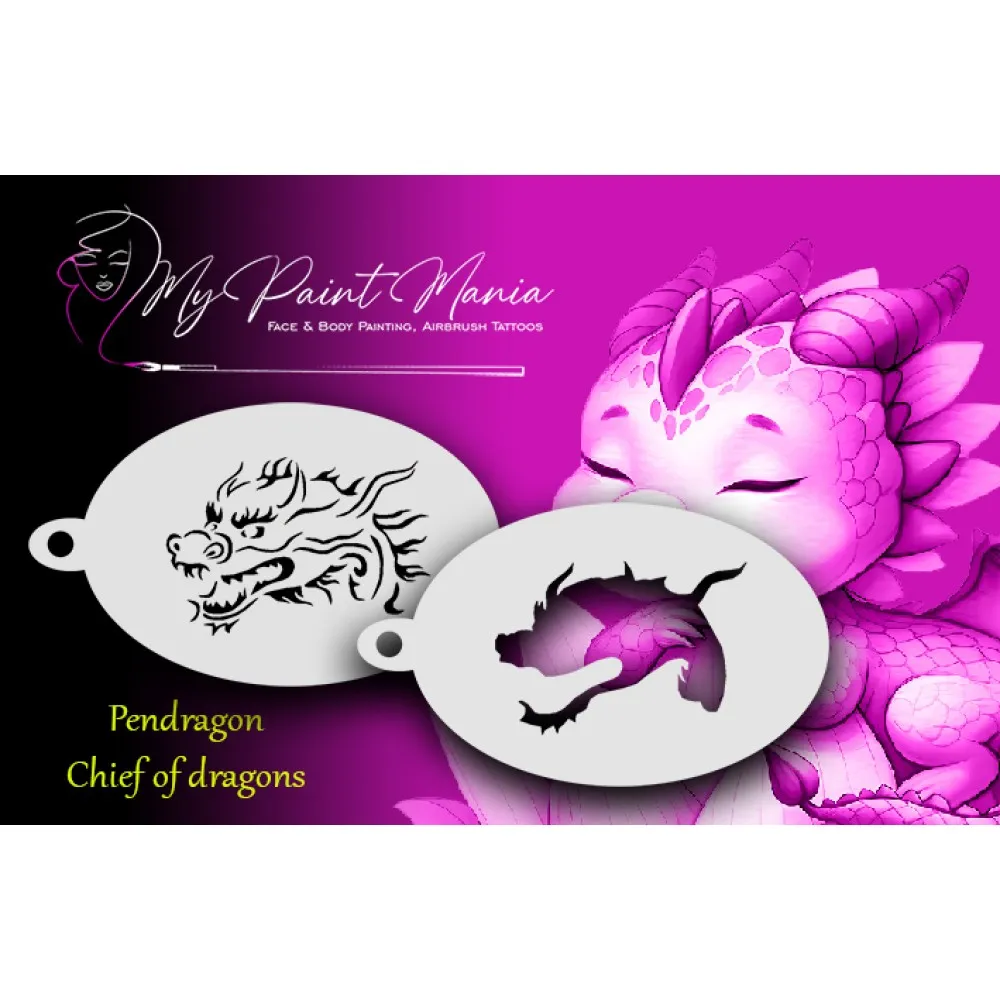 My Paint Mania Pendragon Chief of dragons