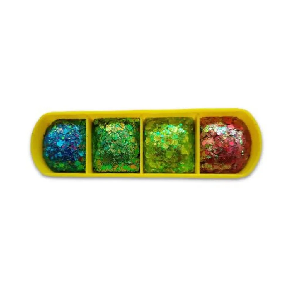 Essential Glitter Balm - EMERALD COLLECTION PALETTE