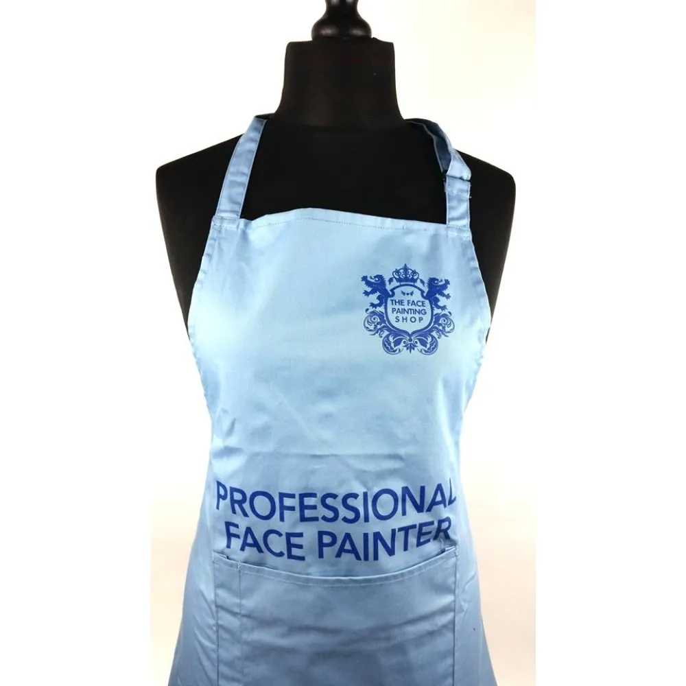 Professional Face Painter Apron - Baby Blue
