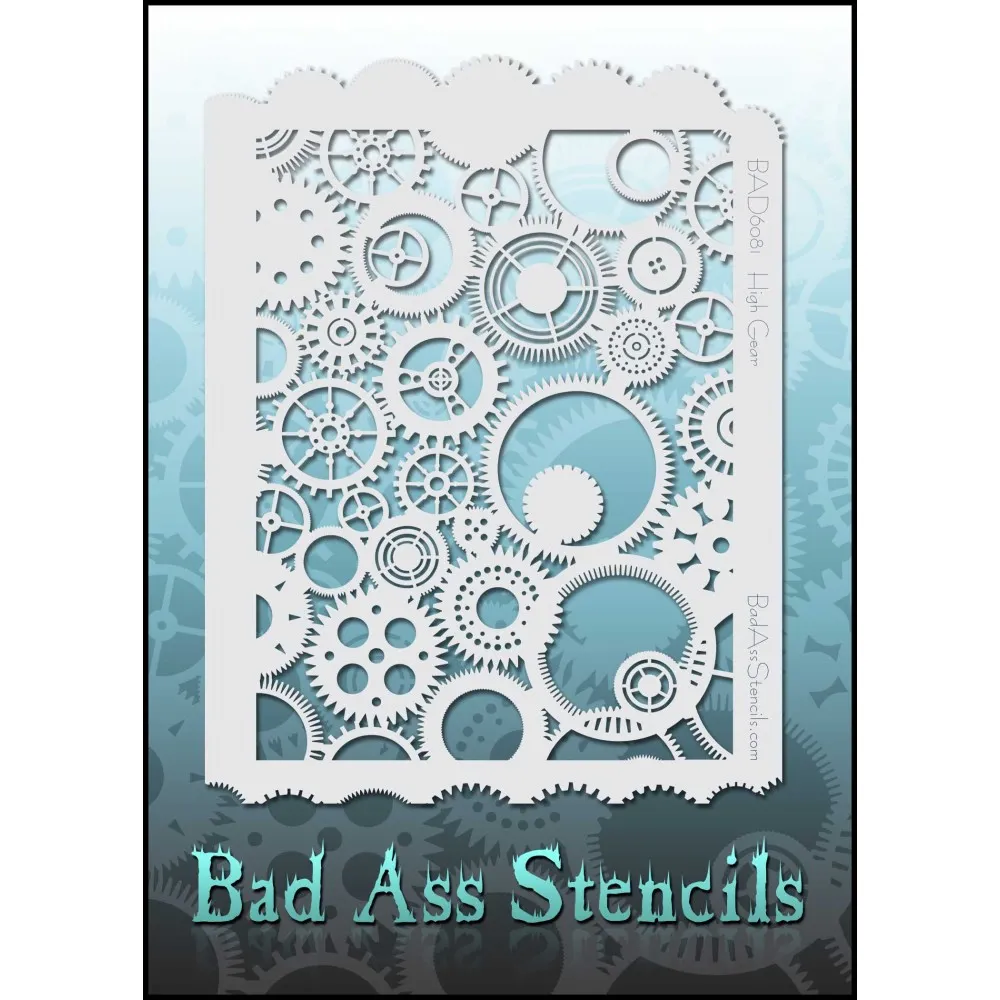 Full Size Bad Ass Stencil 6081