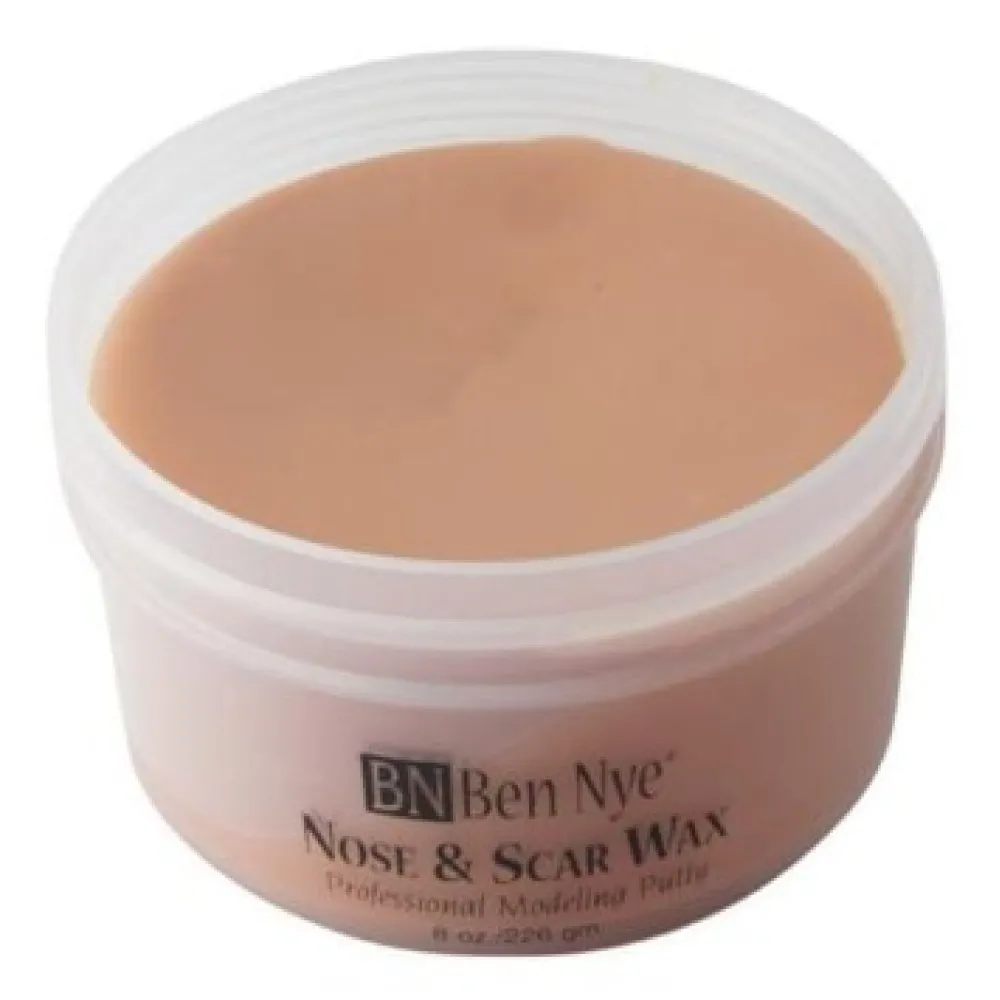 Ben Nye Nose and Scar Wax Light Brown 8 oz