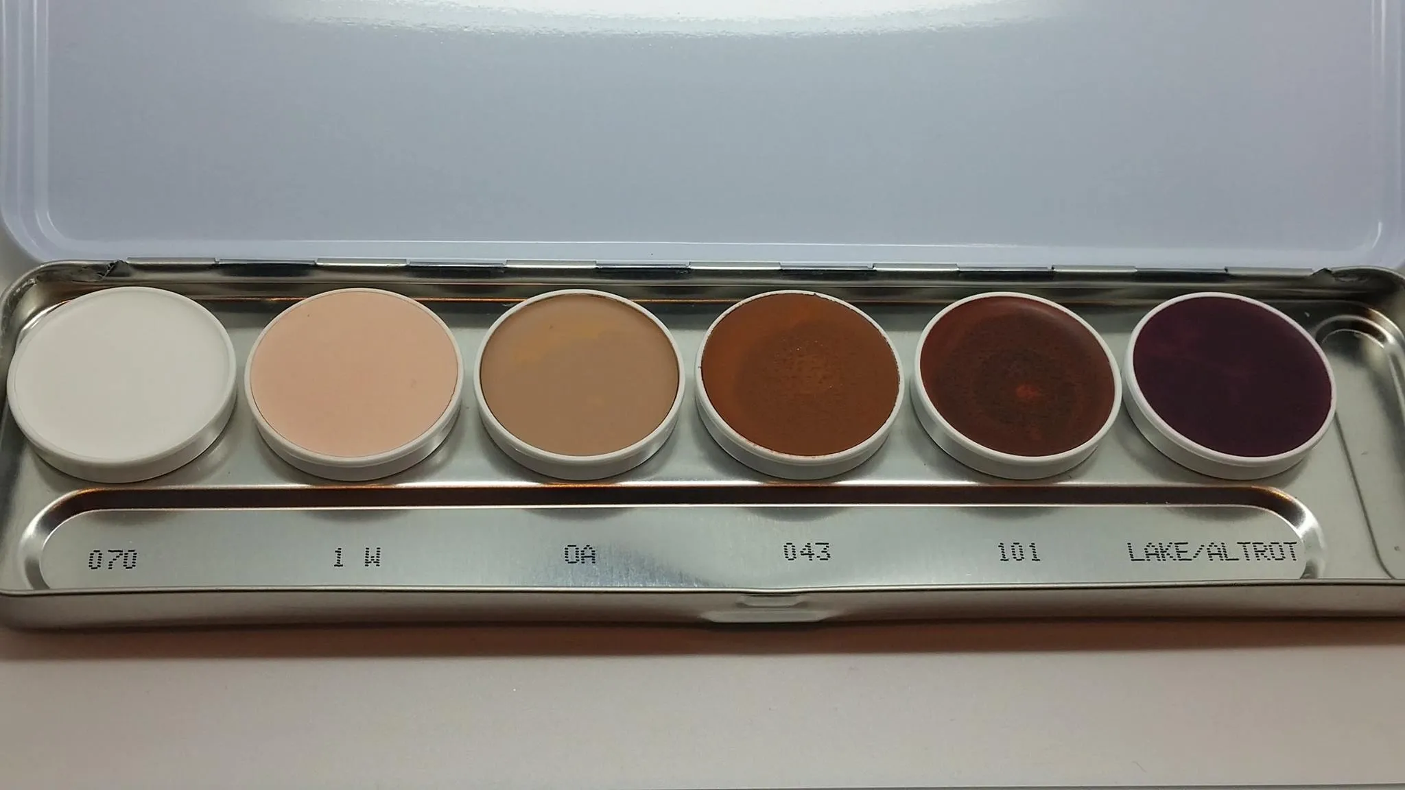 Kryolan Supracolor Makeup Palette Review | Saubhaya Makeup