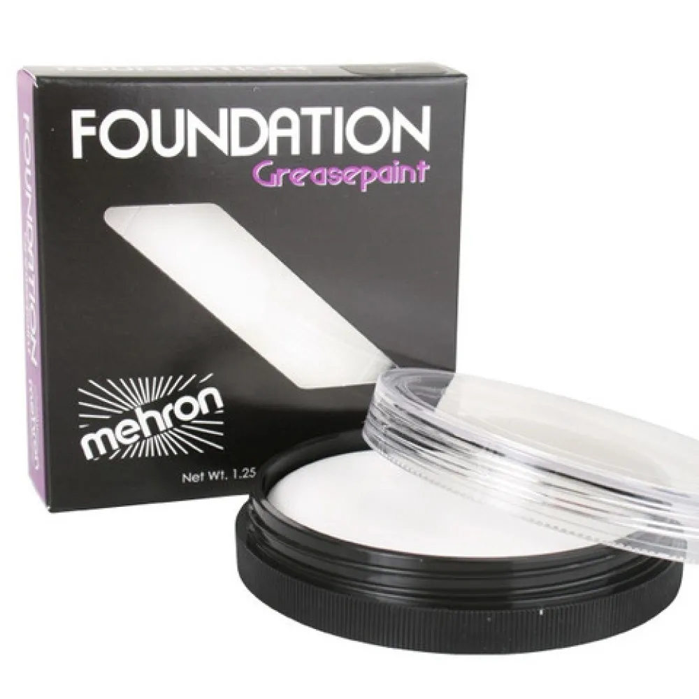Mehron Foundation Grease Paint White