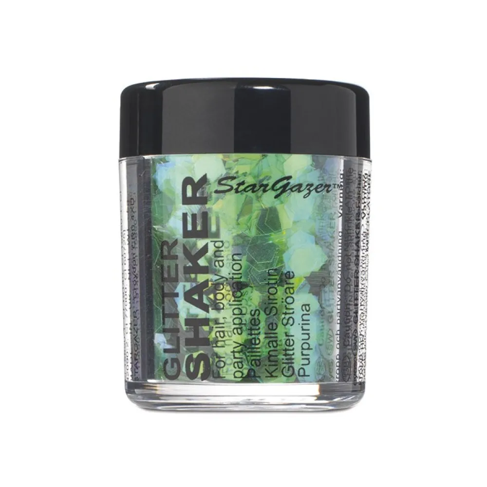 Stargazer Chunky Glitter UV Green