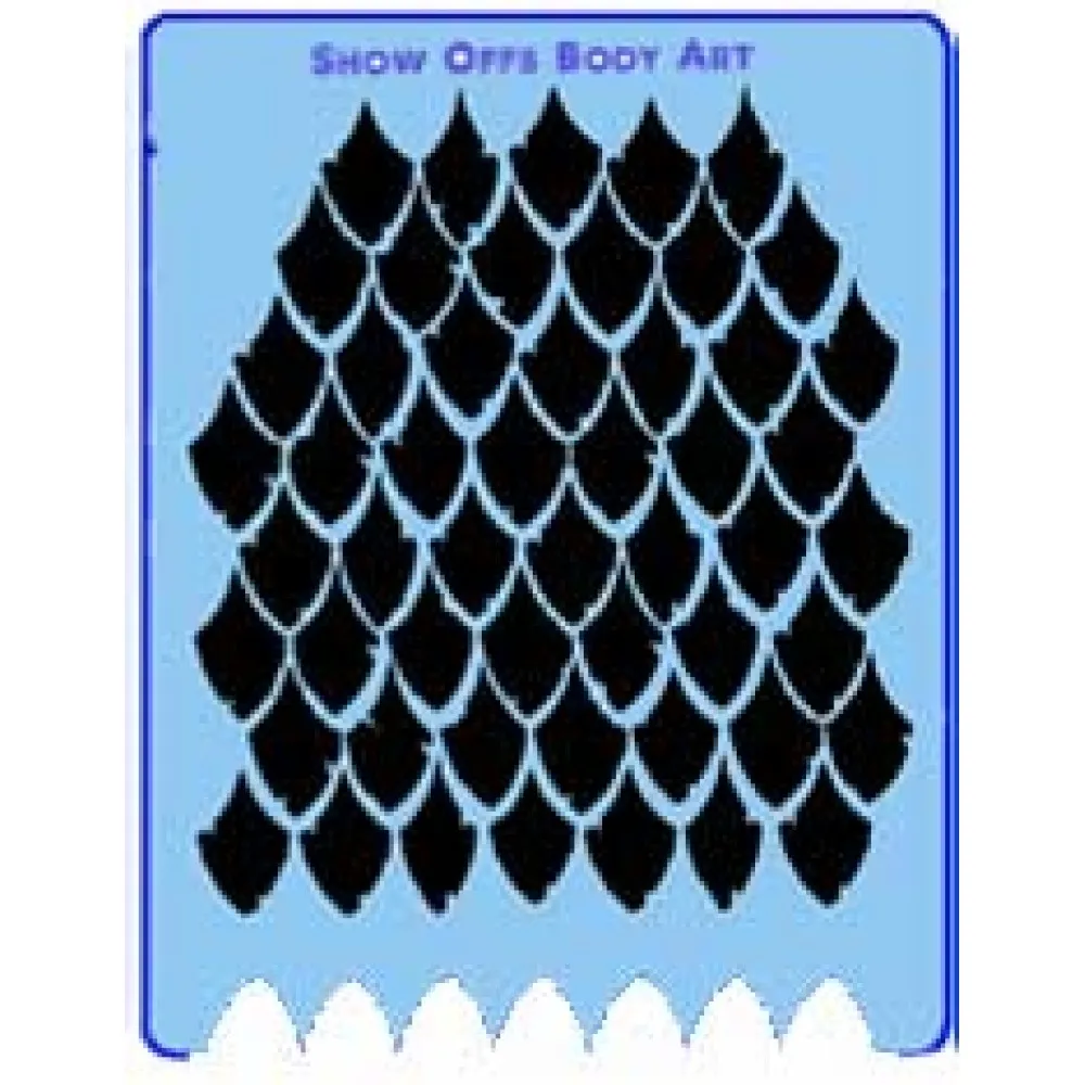 Show Off Stencil QEZ 77